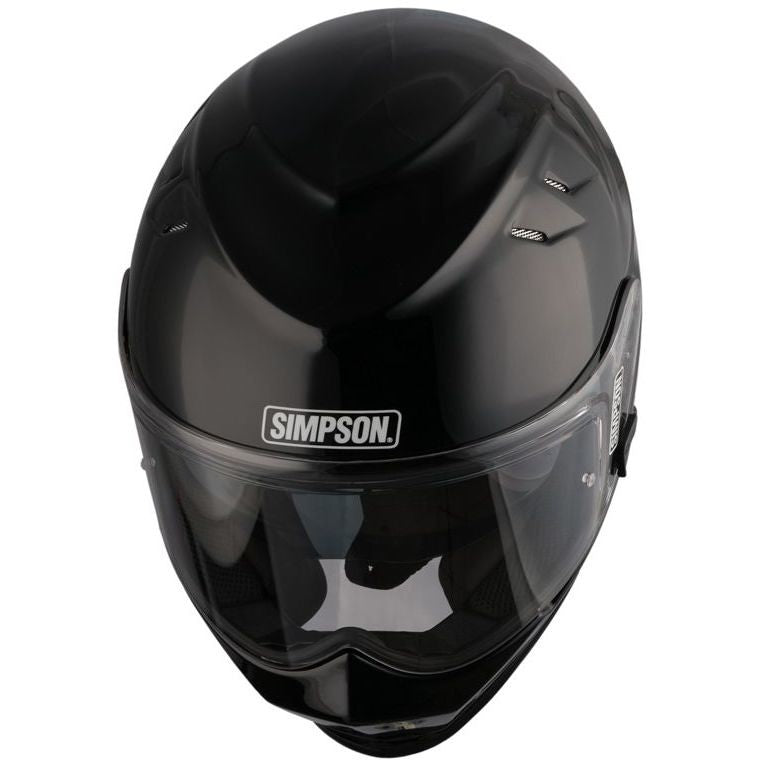 Simpson Venom Helmet - Gloss Black - Simpson Motorcycle Helmets EU